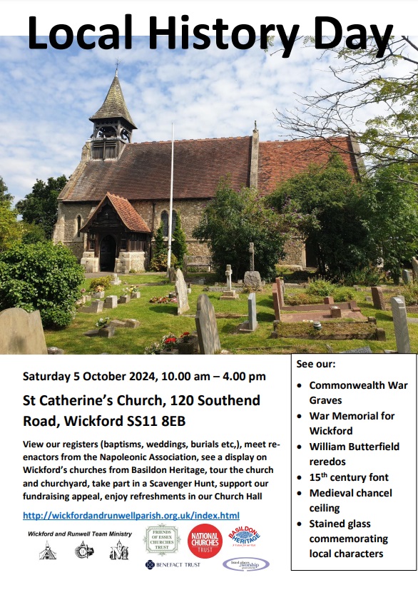 Local History Day | Churches and their communities | Wickford Community ...